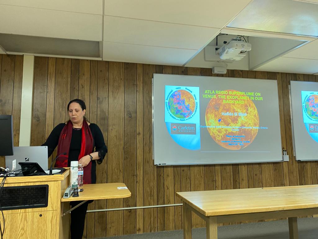 Richard Ernst and Hafida El Bilali part of the Distinguished Lecture Series at the University of ...